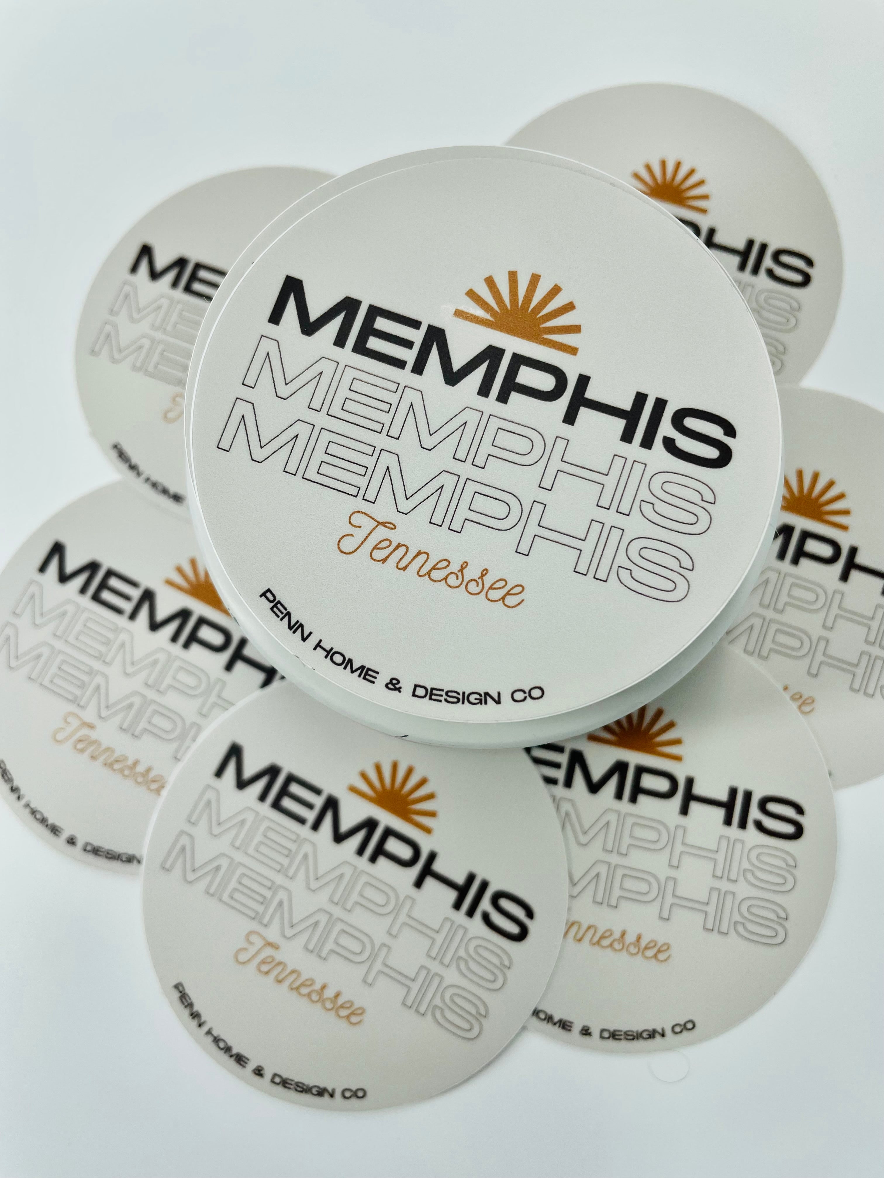 Memphis Memphis Memphis Sticker – Penn Home & Design Co