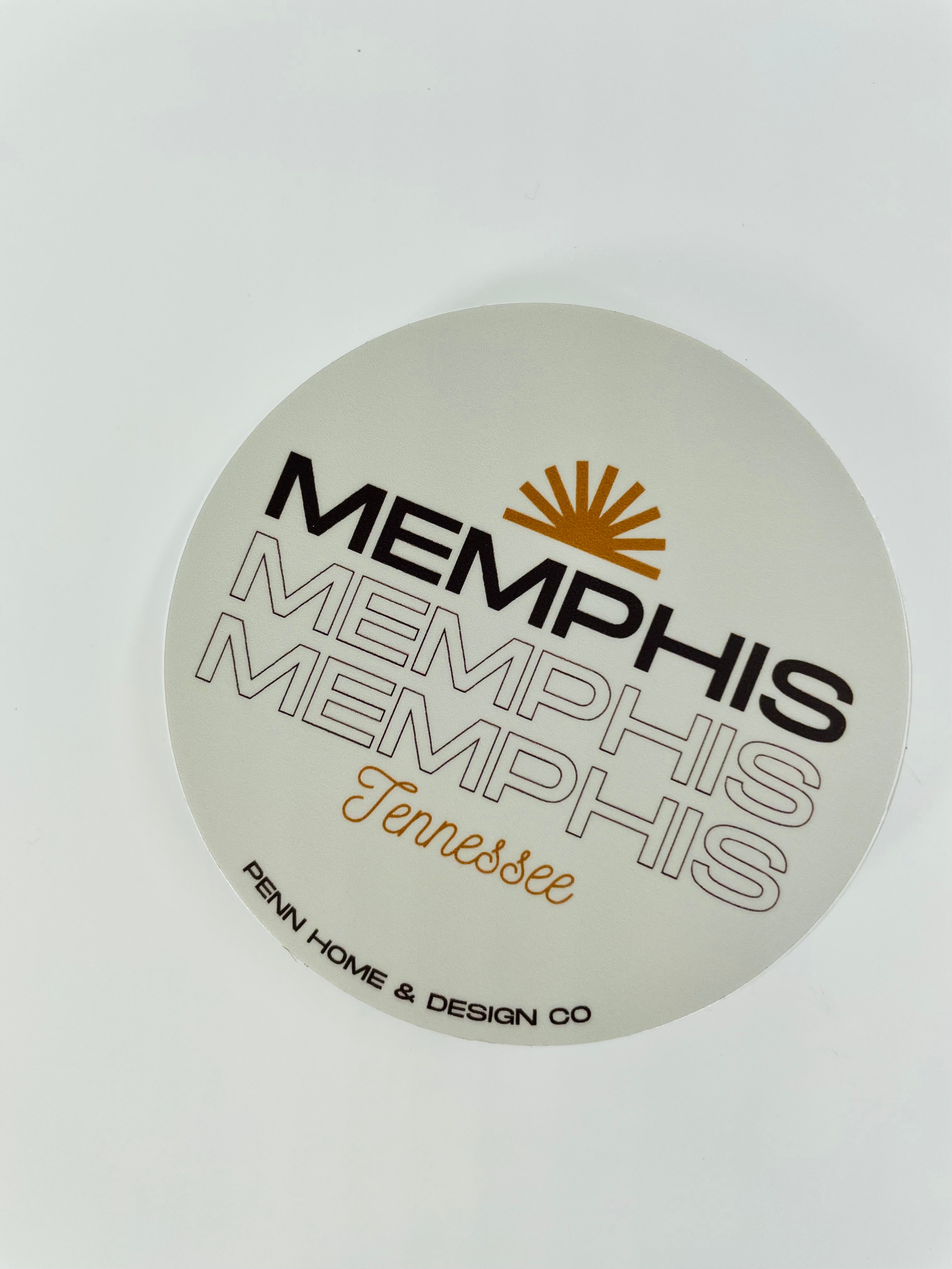 Memphis Memphis Memphis Sticker – Penn Home & Design Co